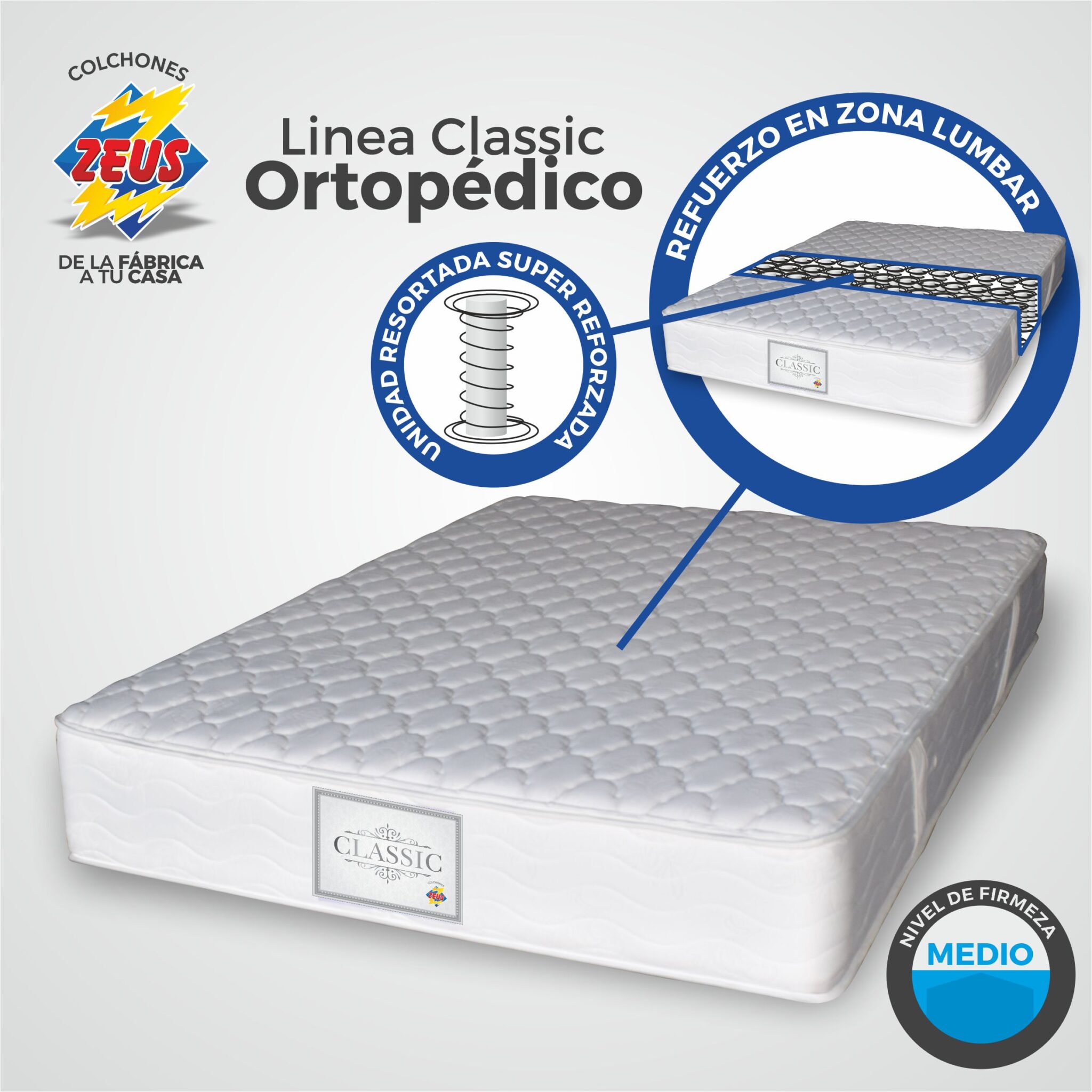Colchón Ortopedico | Colchones Zeus